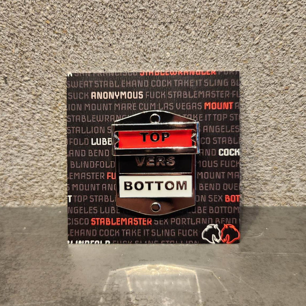 Horse Market Role Slider Enamel Pin - Rubber back – Horse Market SF